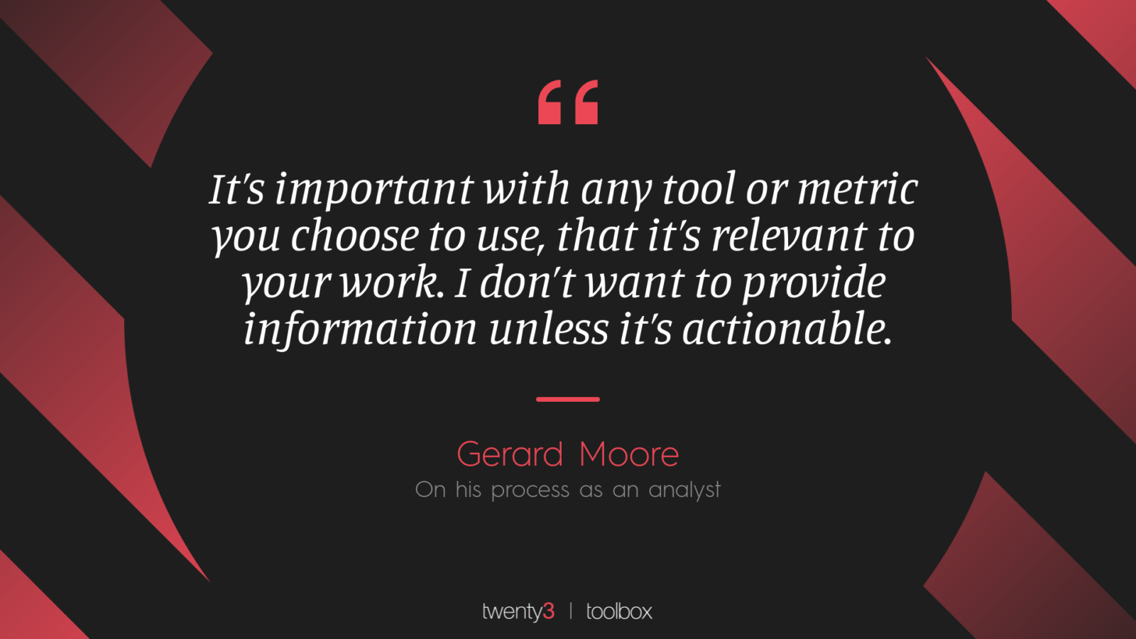 Gerard Moore on “challenging but extremely rewarding” life as a ...
