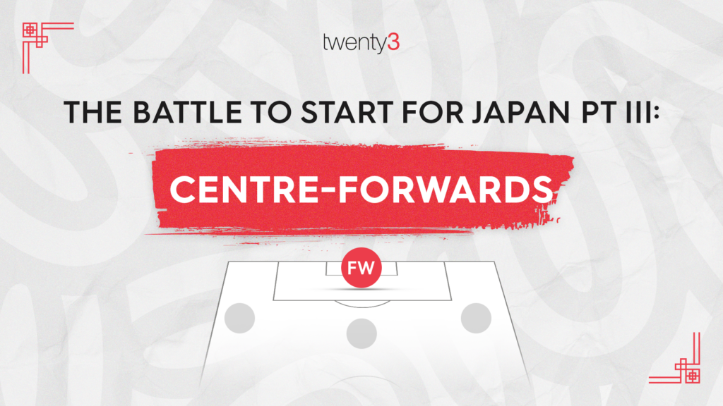 The battle to start for Japan pt III: Centre-forwards - Twenty3